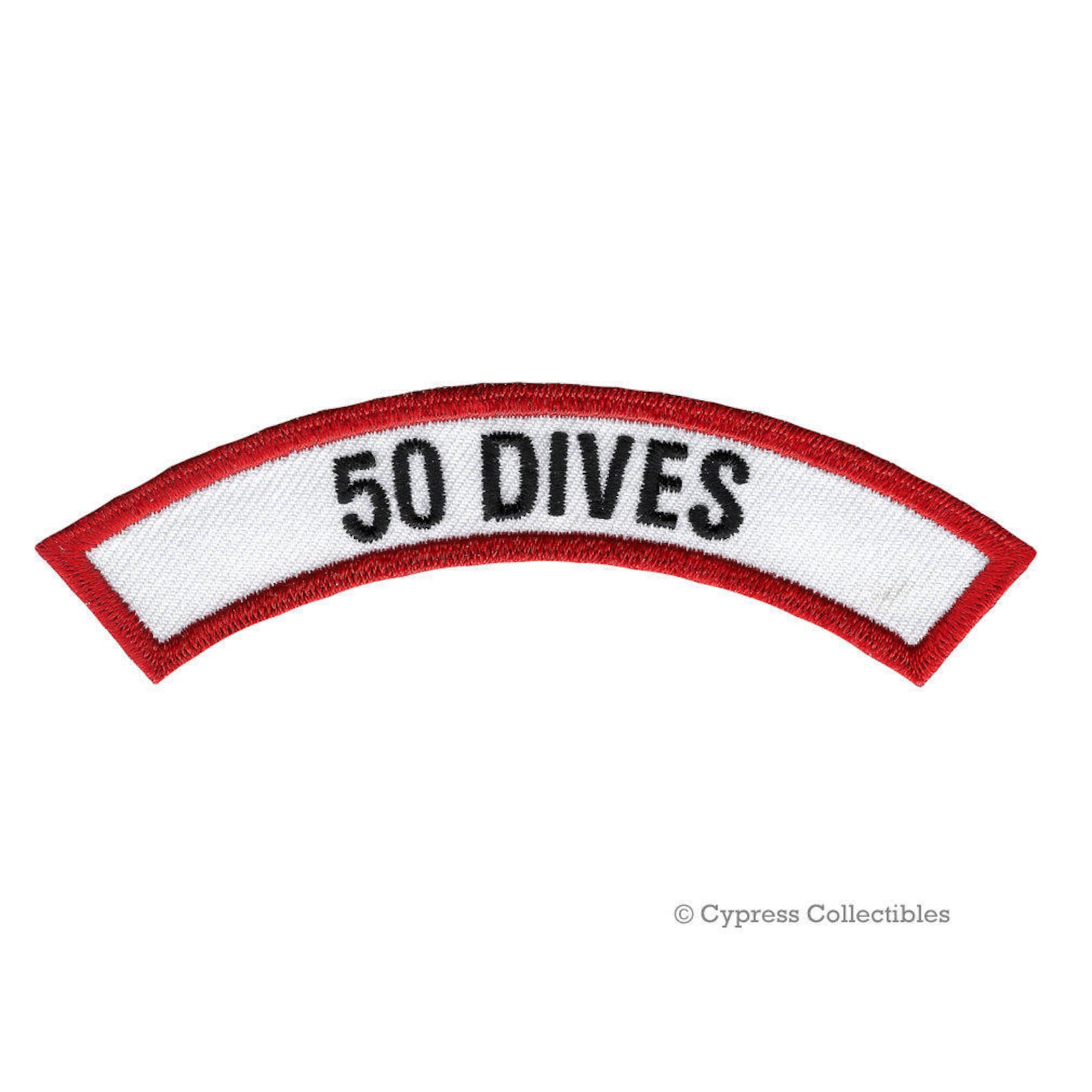 50 DIVES Certification Chevron PATCH Scuba Diving Experience | Etsy