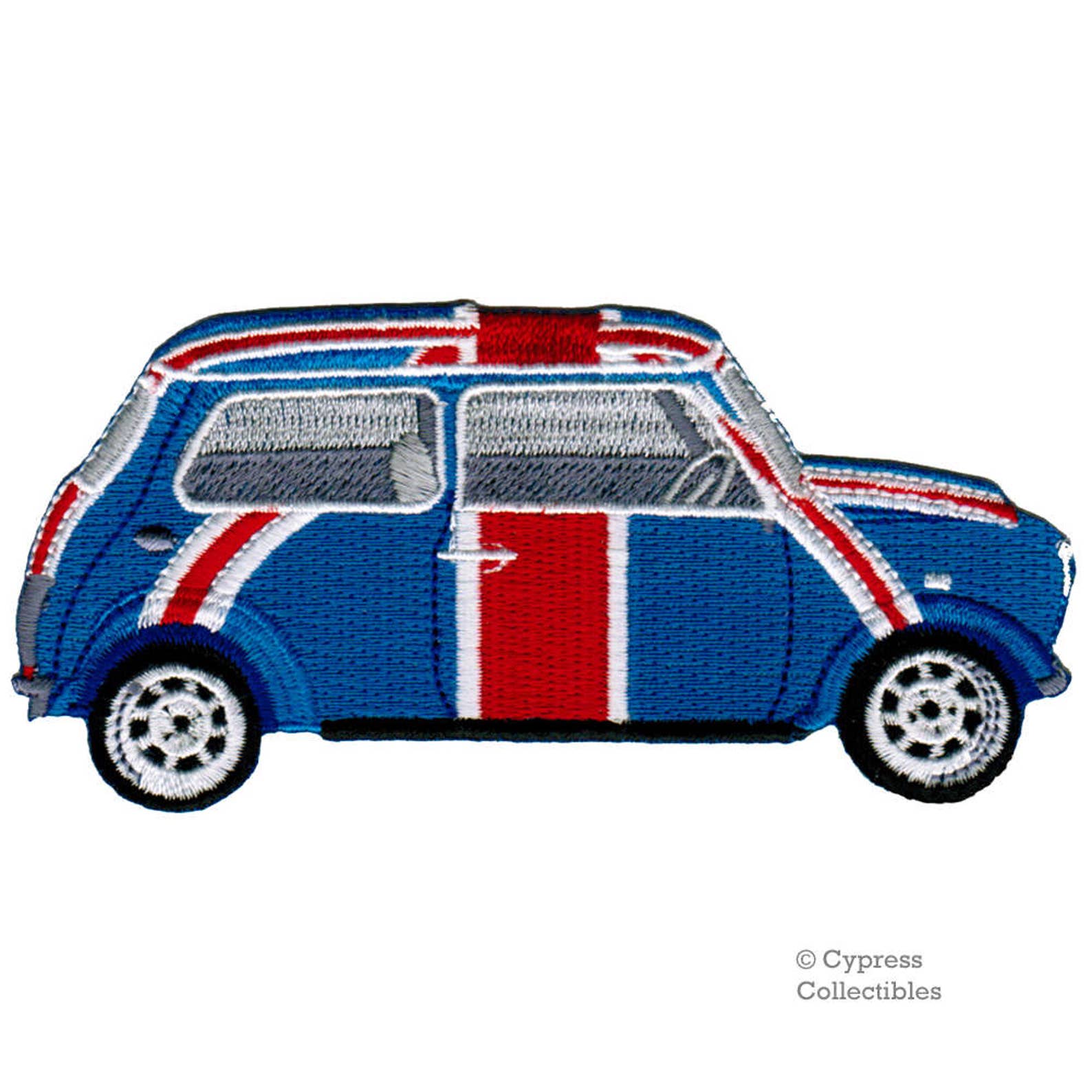 British MINI COOPER PATCH Iron-on Embroidered Applique Car - Etsy