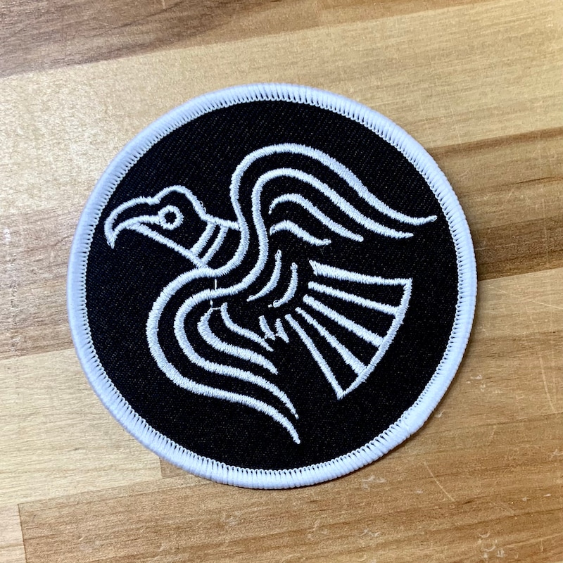 Raven Name Patch - Etsy
