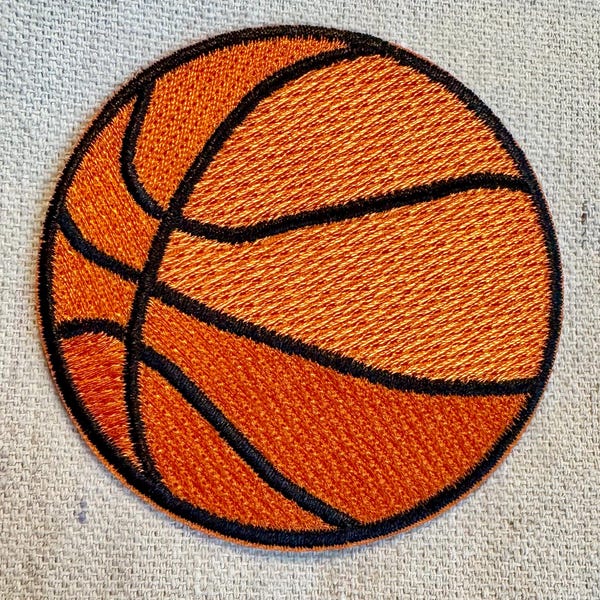 Basketball Patch - Etsy