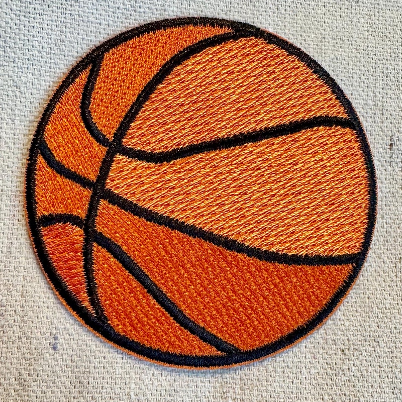 Basketball Patch - Etsy