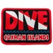 BOAT DIVER Certification Chevron PATCH Scuba Diving Experience Iron-on ...