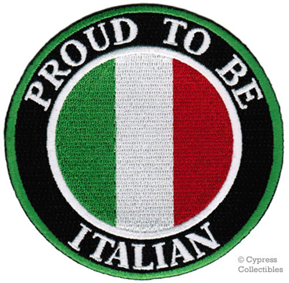 PROUD to Be ITALIAN Patch Embroidered Iron-on Applique Italy - Etsy
