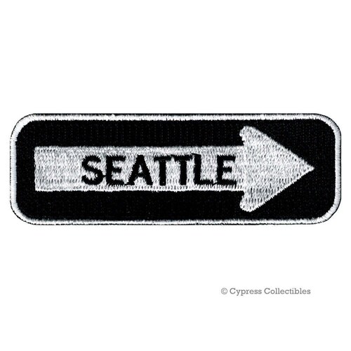 SALT LAKE CITY Road Sign Patch Embroidered Iron-on Applique - Etsy