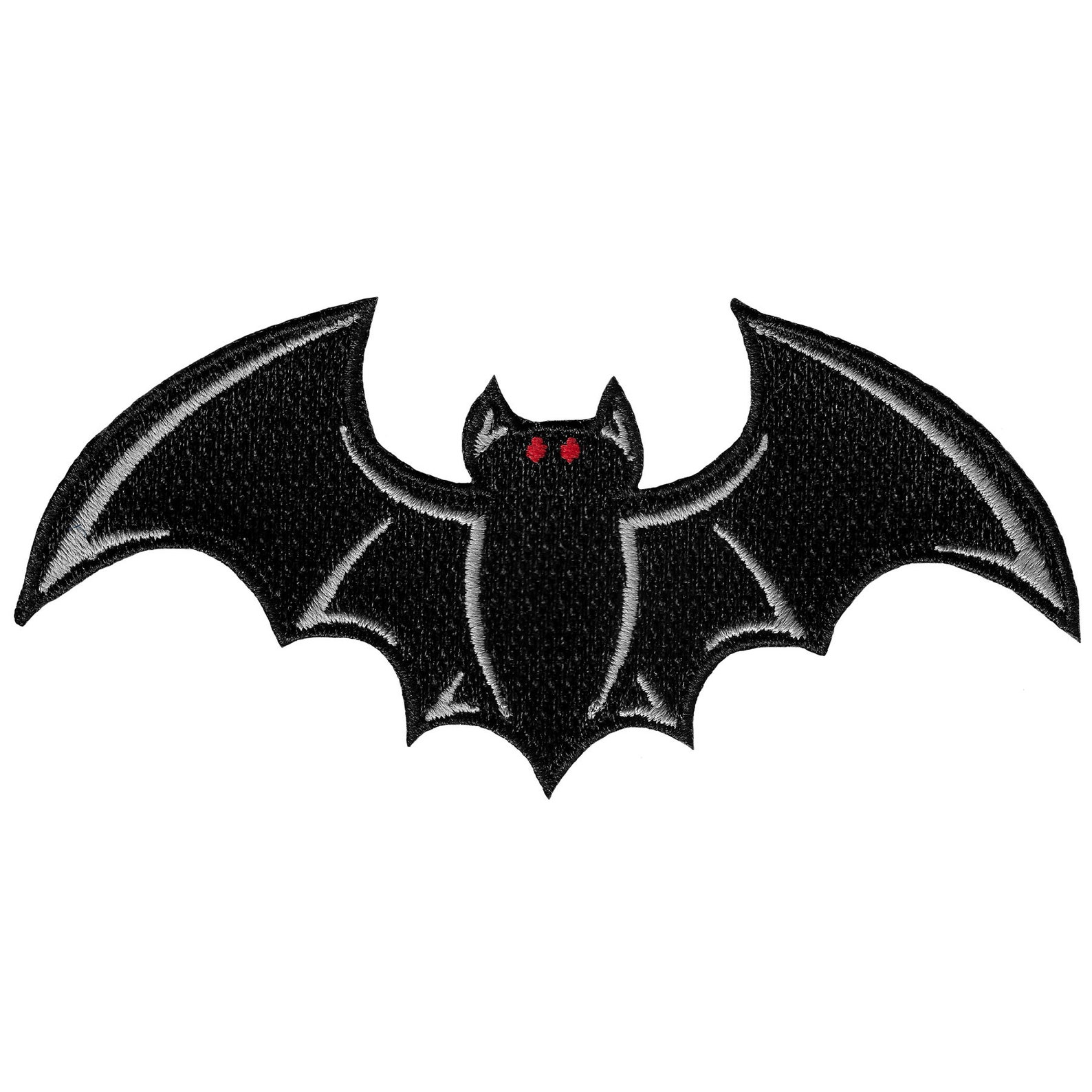 VAMPIRE BAT PATCH Iron-on Embroidered Wild Animal Black - Etsy