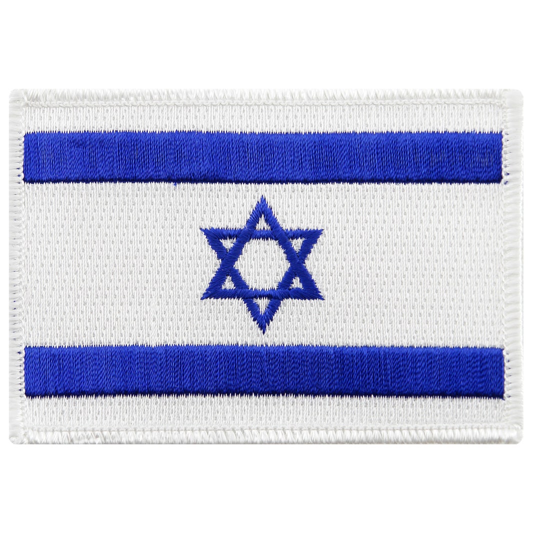 ISRAEL FLAG PATCH Iron-on Embroidered Applique Top Quality - Etsy