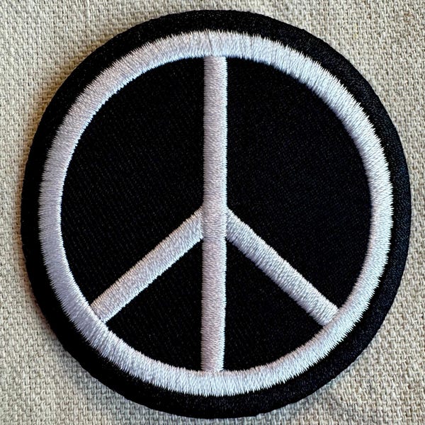 Hippie Iron on Back Patch - Etsy