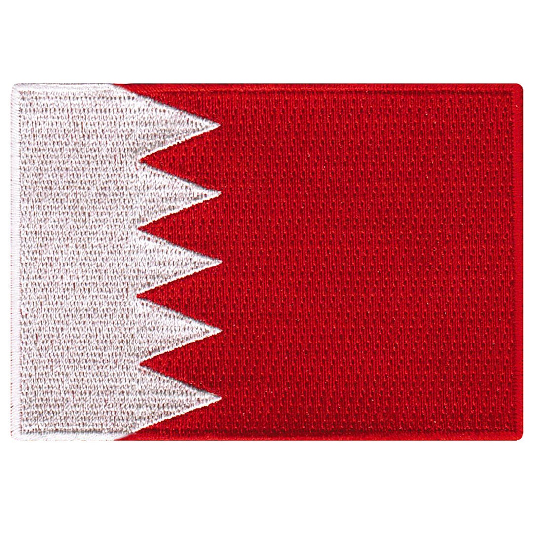 BAHRAIN FLAG PATCH Iron-on Embroidered Applique Top Quality - Etsy