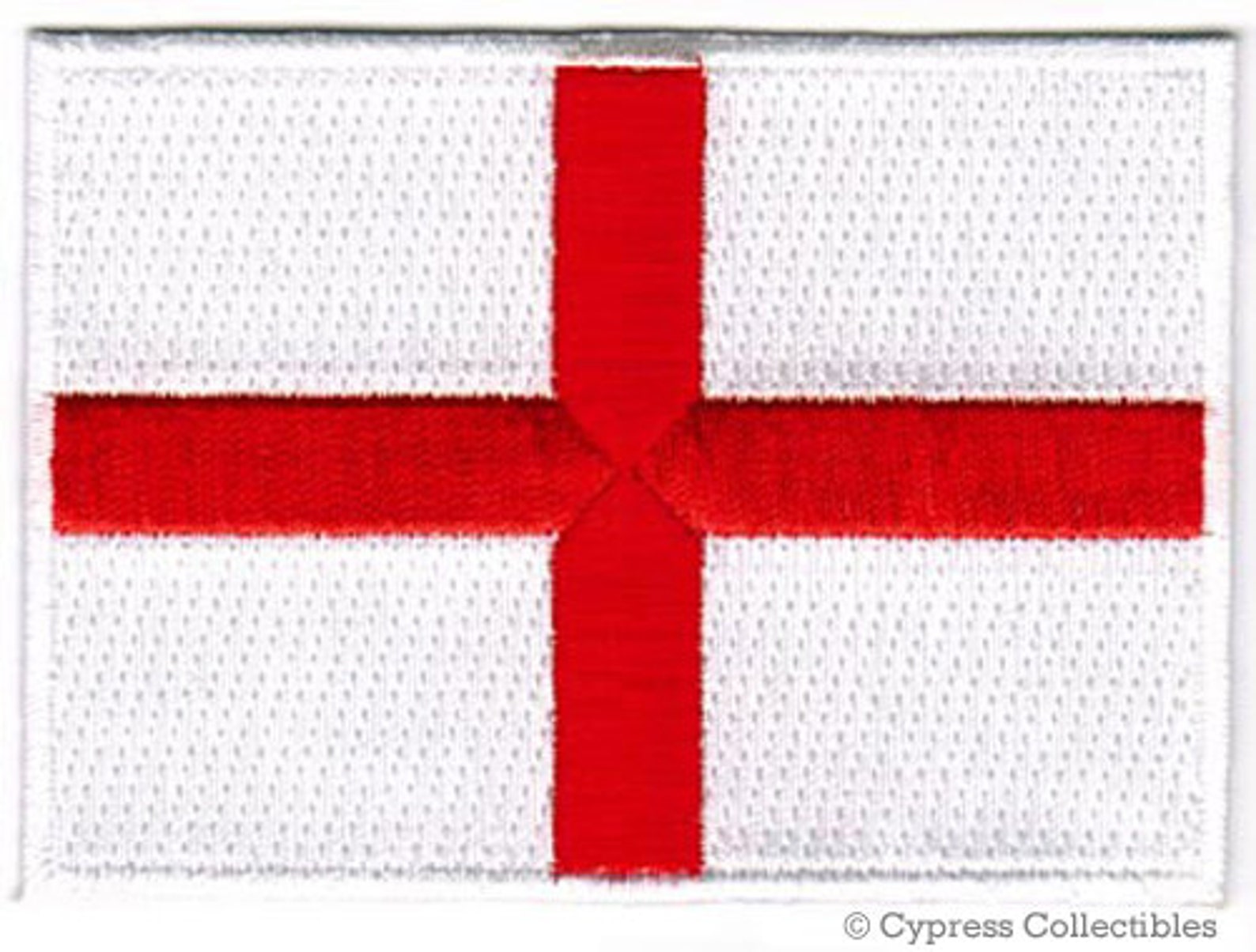 ENGLAND FLAG PATCH iron-on embroidered applique Top Quality | Etsy
