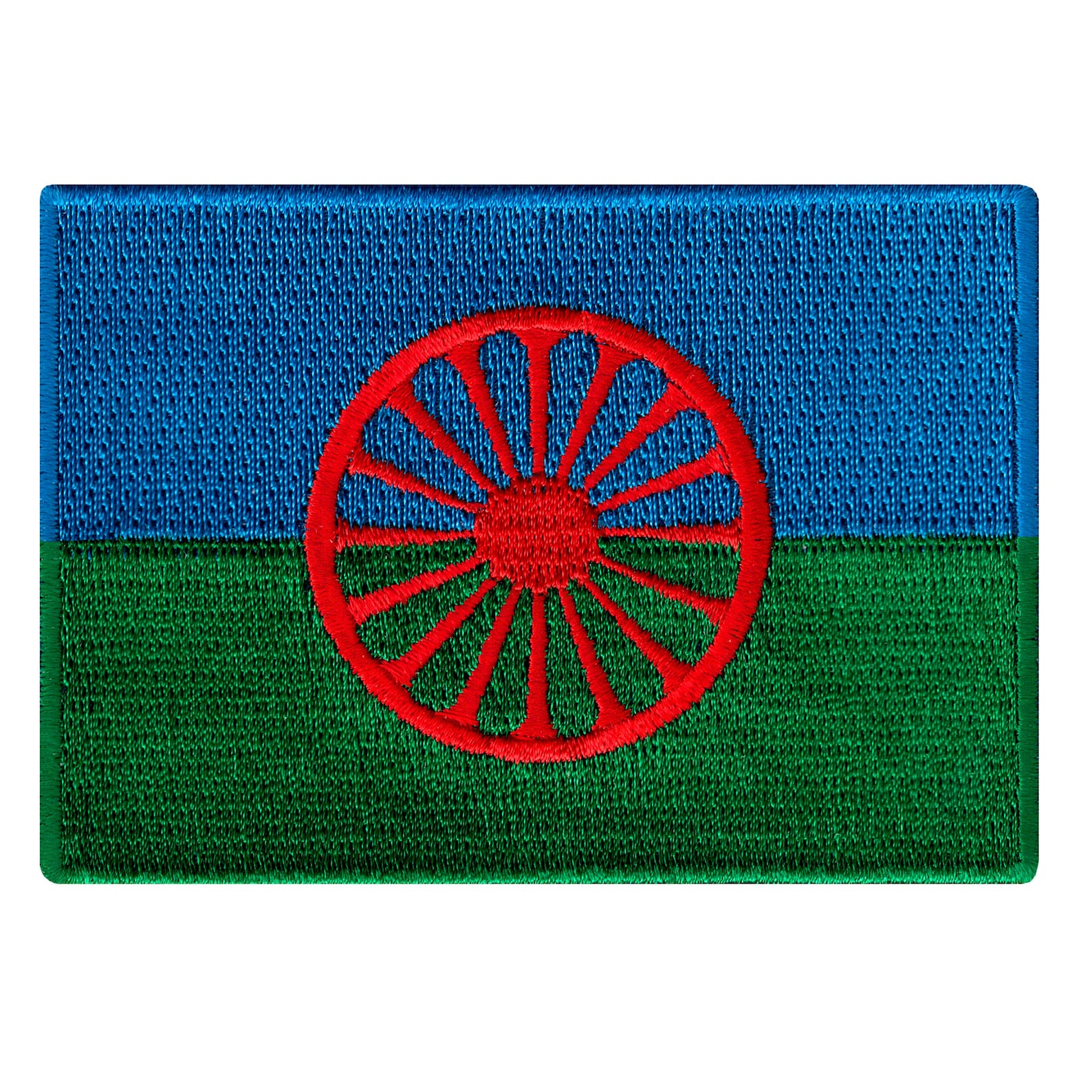 ROMANI Gypsy FLAG PATCH Canada Iron-on Embroidered Applique - Etsy