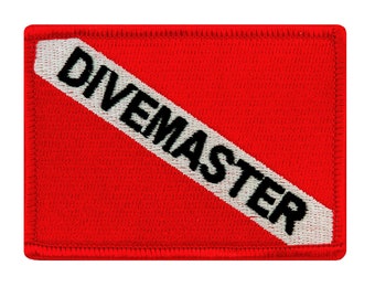 Embroidered Scuba Dive Flag Iron on Patch - Etsy