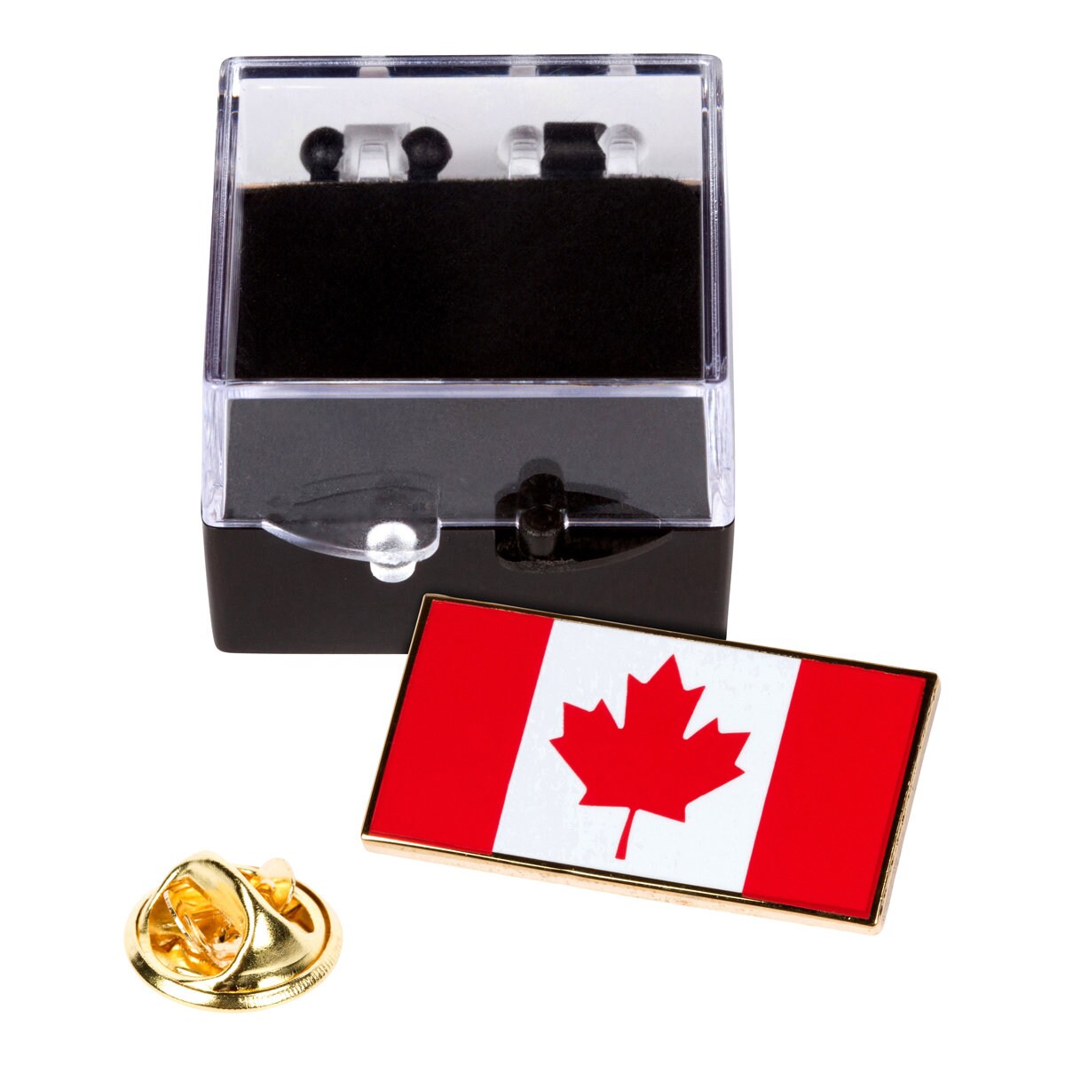CANADA Flag LAPEL PIN Hard Enamel Tie Tack Pinback - Etsy