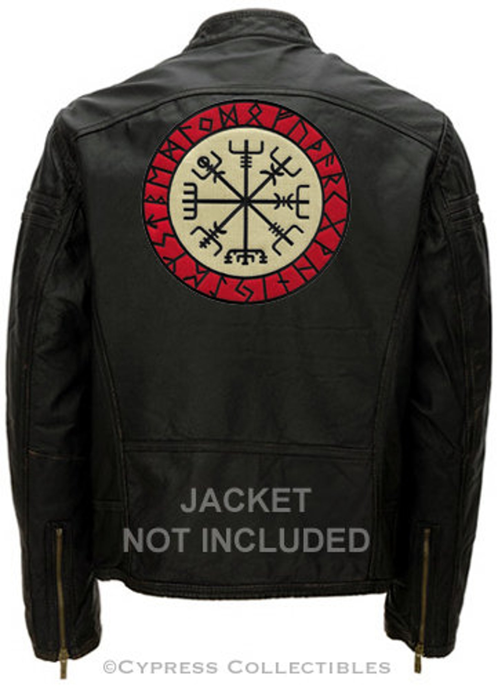 LARGE ICELANDIC COMPASS Patch Iron-on Embroidered Norway | Etsy