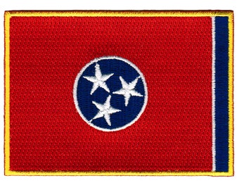 OHIO STATE Flag PATCH Iron-on Embroidered Applique Top Quality | Etsy