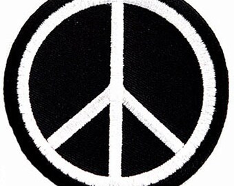 Peace Sign Patch - Etsy