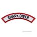 SHARK DIVER Certification Chevron PATCH Scuba Diving Experience Iron-on ...