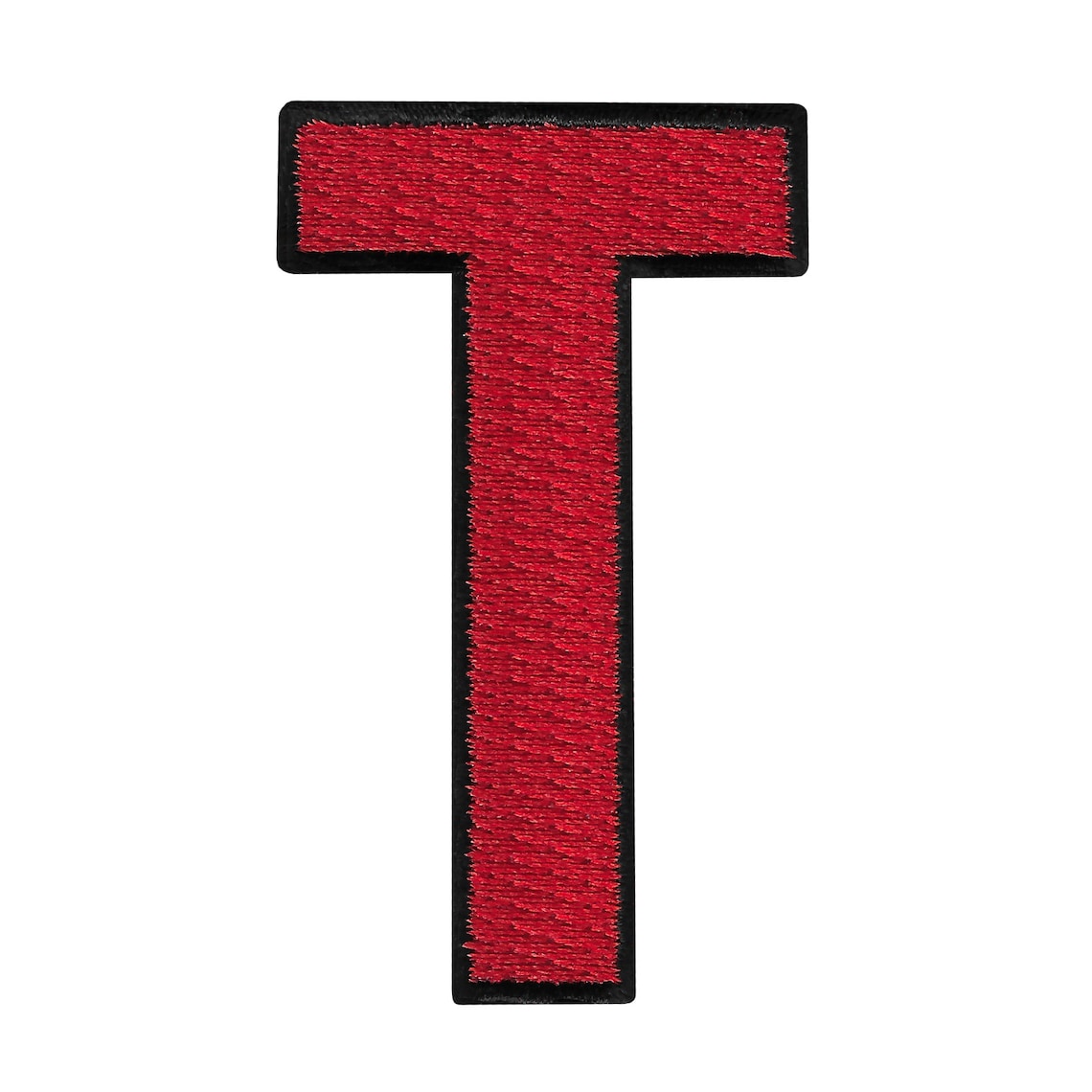 Red ALPHABET LETTERS PATCH Embroidered Iron-on Applique Spell - Etsy