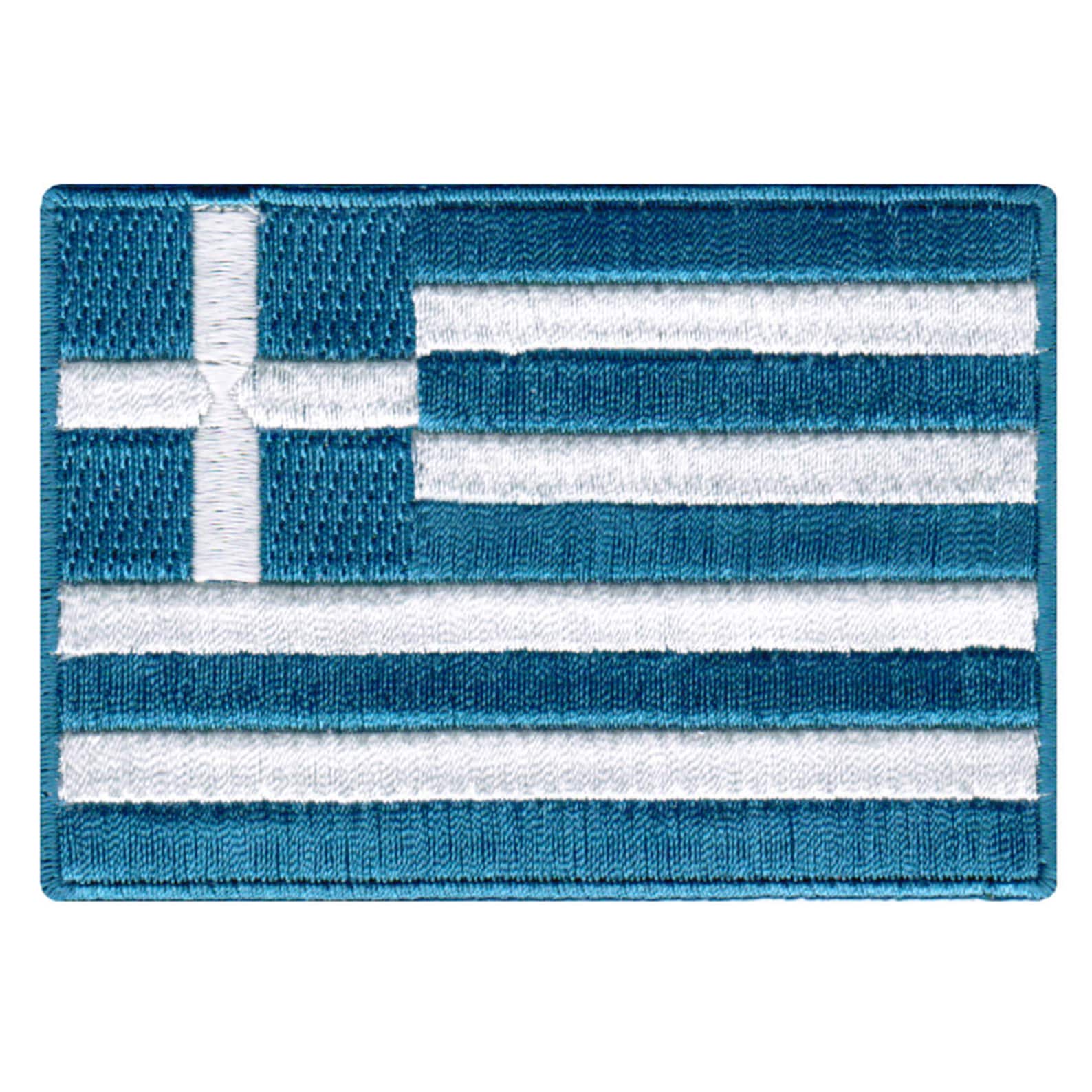 GREECE FLAG PATCH Iron-on Embroidered Applique Top Quality - Etsy