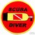 DEEP DIVER Certification Chevron PATCH Scuba Diving Experience Iron-on ...