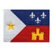 CAJUN FLAG PATCH Embroidered Iron-on Acadiana Acadian French Louisiana ...