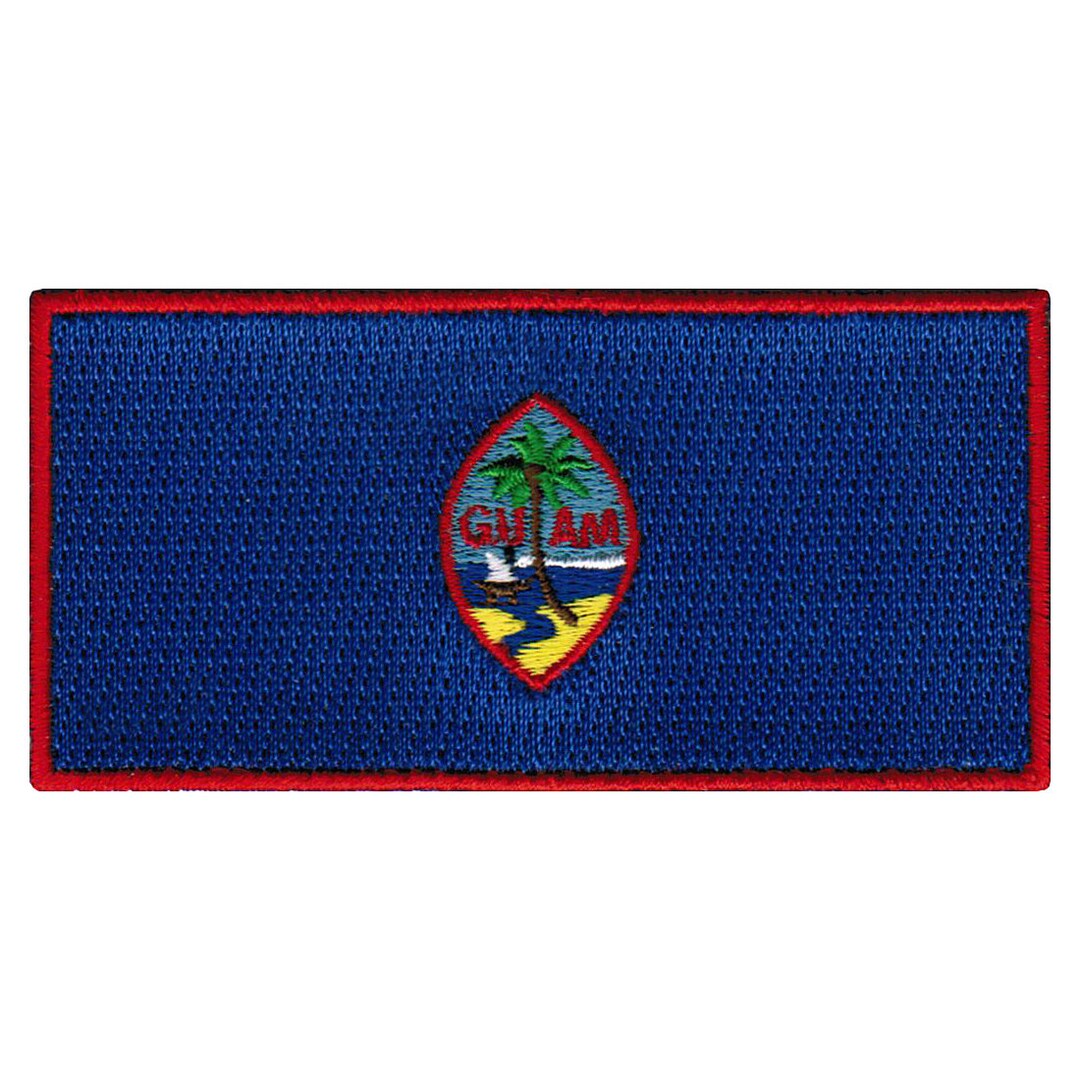 GUAM FLAG PATCH Iron-on Embroidered Applique Top Quality - Etsy