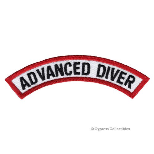 DIVER DOWN FLAG Patch Scuba Diving Embroidered Iron-on - Etsy
