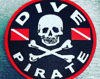 DIVE NITROX Scuba Diving PATCH Embroidered Iron-on Applique | Etsy