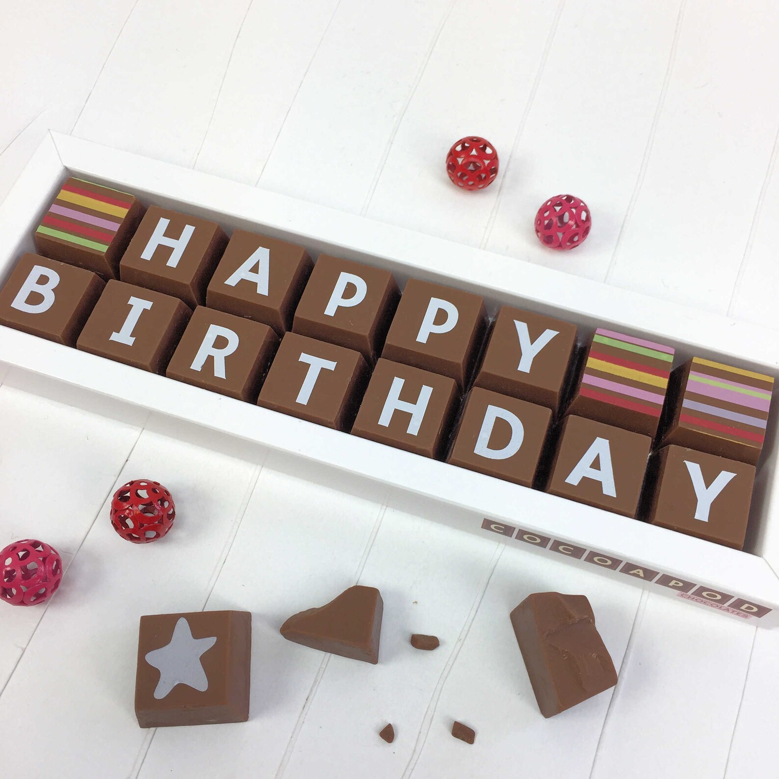 HAPPY BIRTHDAY Chocolates Boxed Birthday Chocolates | Etsy