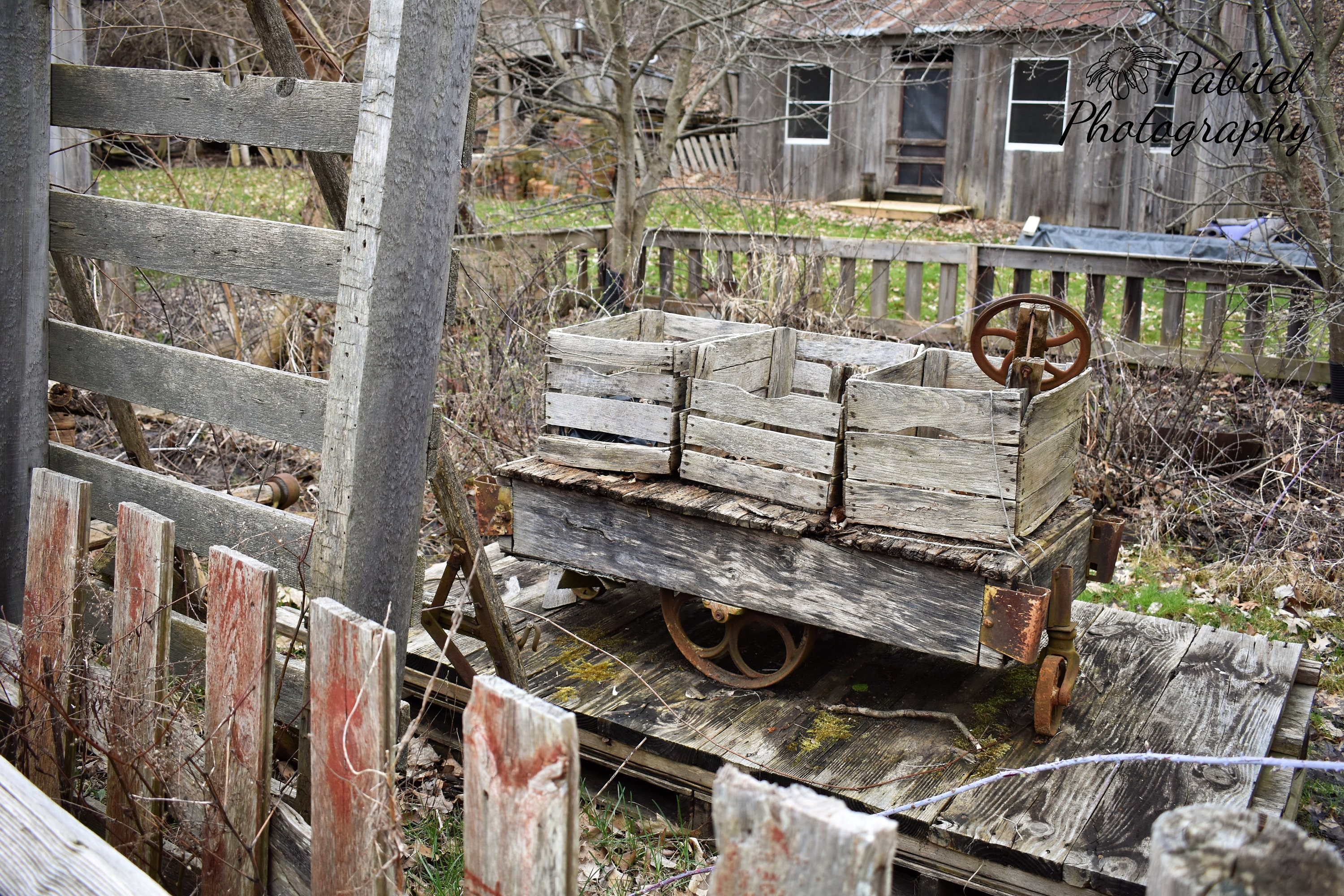 Rustic Mine Cart Photo Print: Michigan Mining History, Vintage Home ...