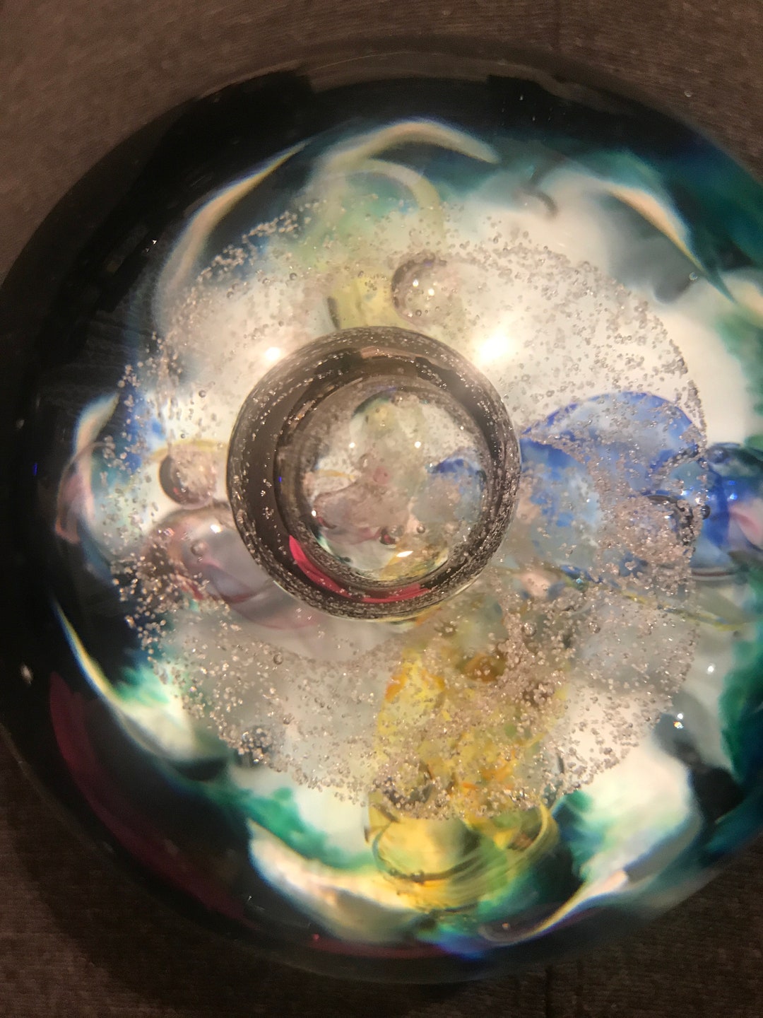 Selkirk Glass Paperweight Hand Made in Scotland Vintage 1994 - Etsy