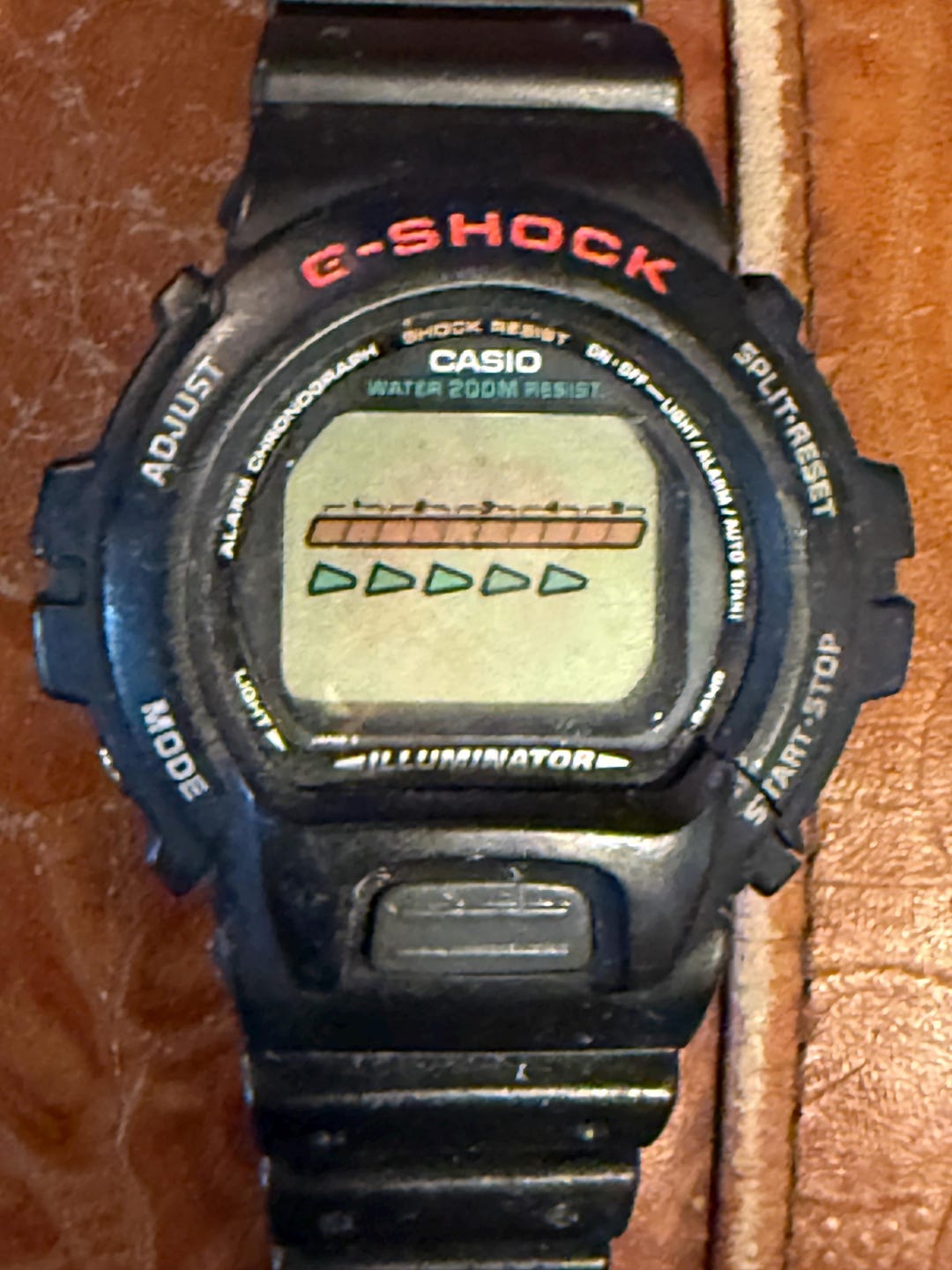 Vintage Casio G-shock Digital Watch – Illuminator – 1990s – Black Resin ...