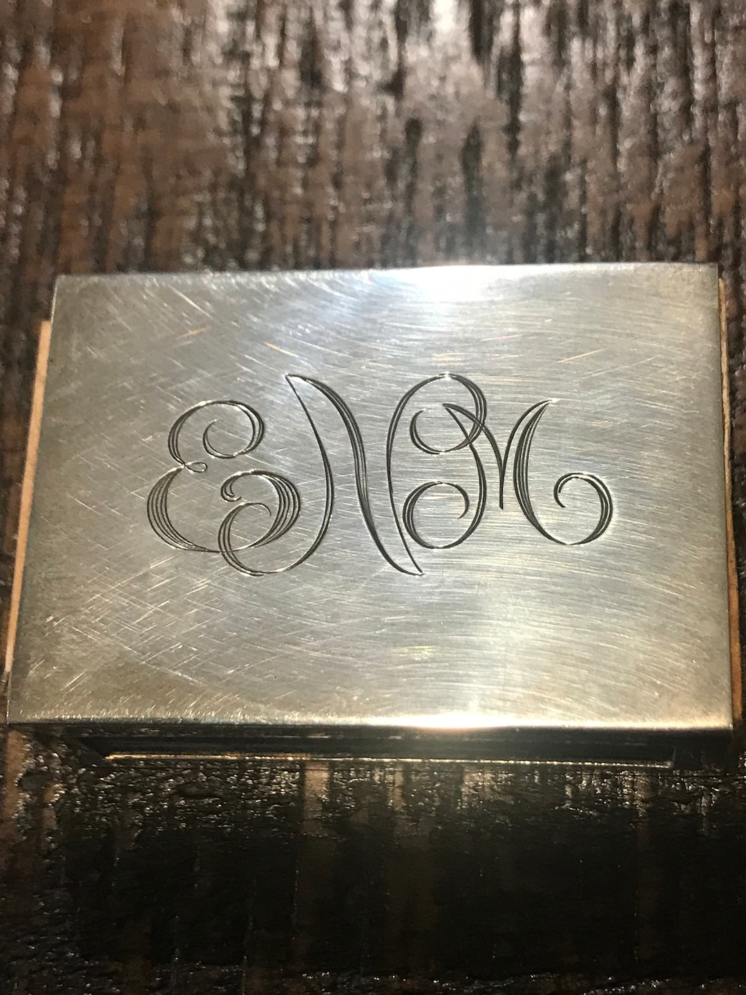 Tiffany Authentic Sterling Silver Matchbox Cover - Etsy