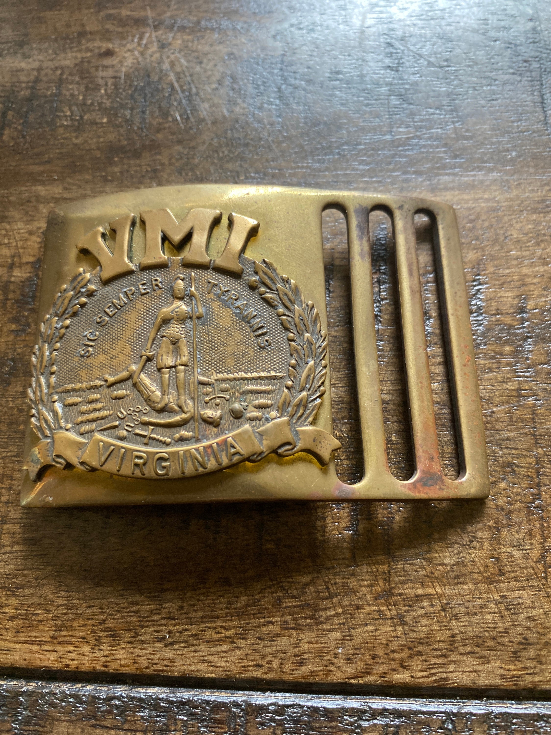 Very Rare VMI Civil War Sword Plate Belt Buckle Virginia - Etsy