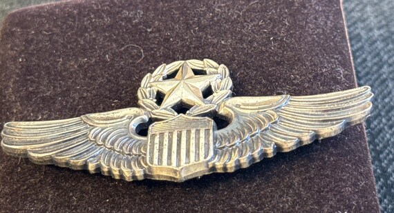 Beautiful ca 1953 USAF Command Pilot Wing in Sterling… - Gem