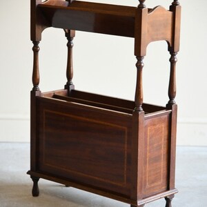 Edwardian Book Trough Freestanding Book Stand Newspaper Rack - Etsy