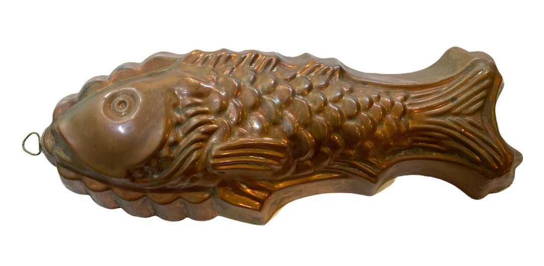 Vintage Fish Jello Mold Kitchen Wall Decoration - Etsy