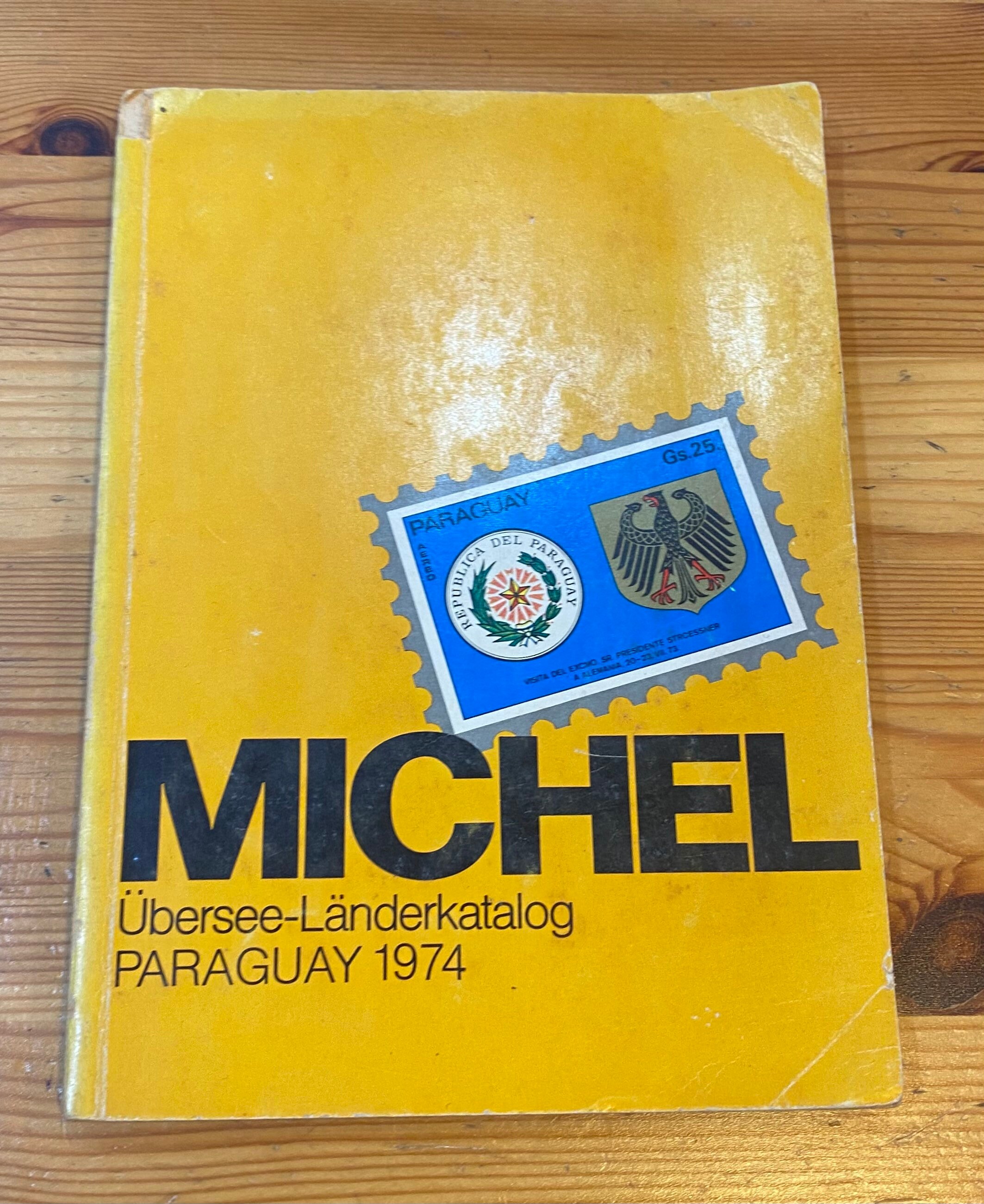 Michel Stamp Catalog Paraguay 1974 in German - Etsy