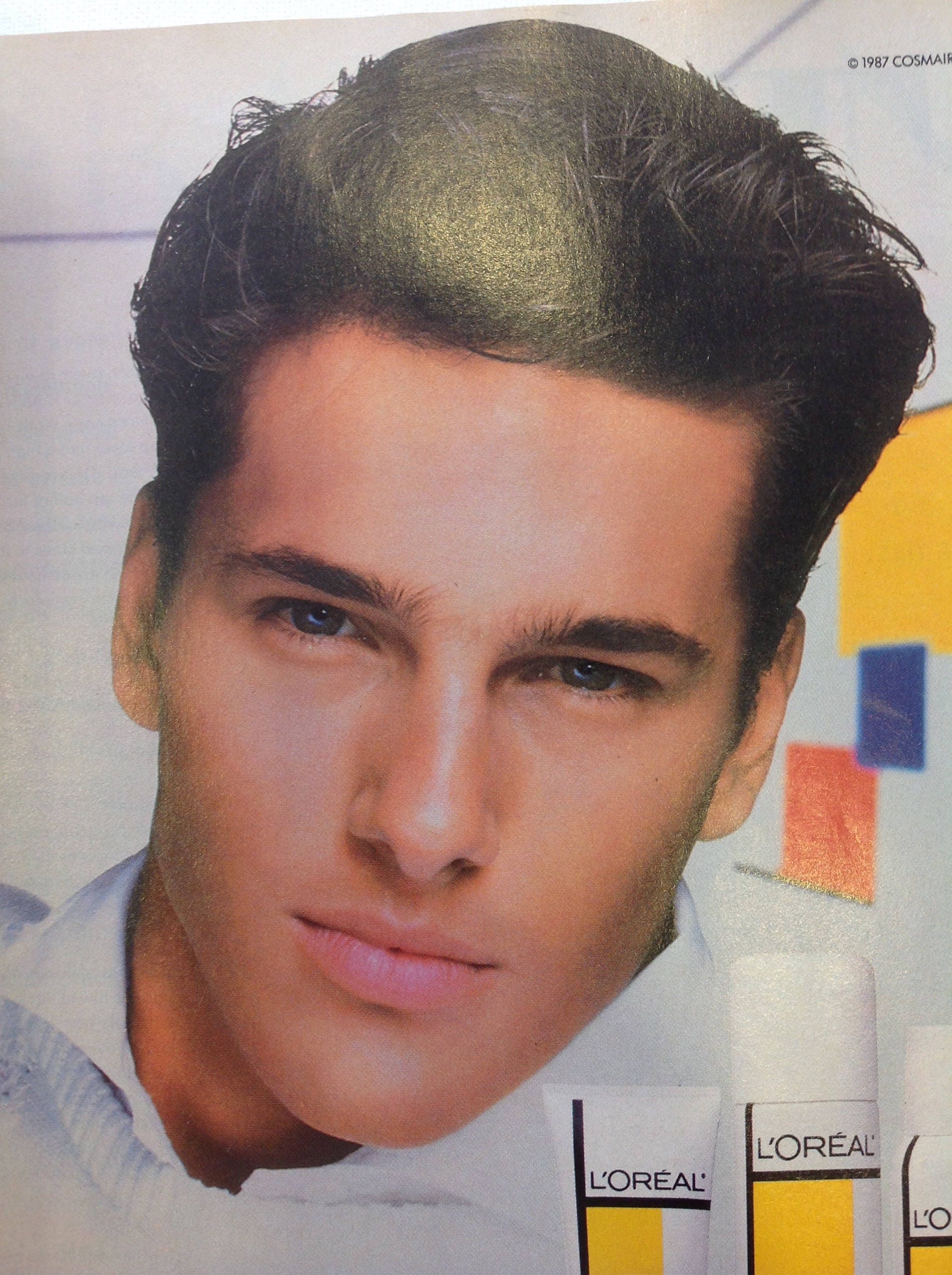 Mademoiselle Magazine March 1987 Hunter Reno Cover - Etsy