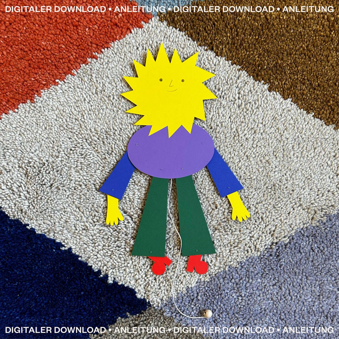 Cosmo – DIY Instructions for Jumping Jack, Jumping Jack, German ...