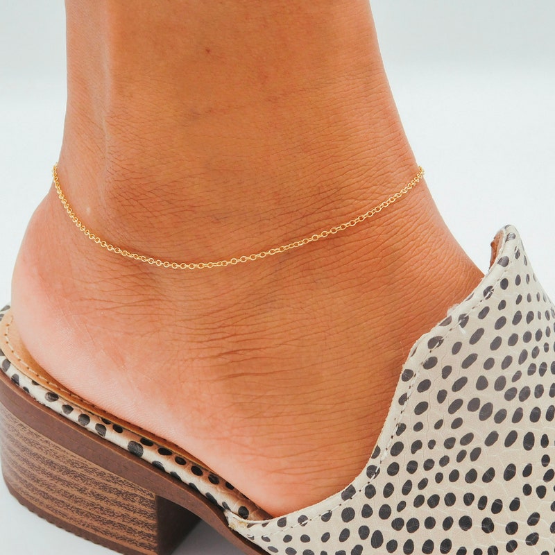 Gold Anklet - Etsy
