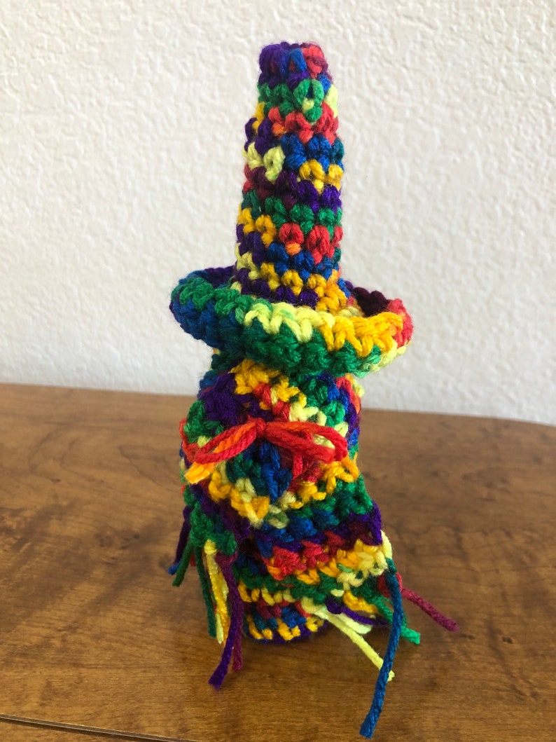 Crochet Tabasco Bottle – Serape Poncho, Sombrero. Ohhhh Lay! - Etsy
