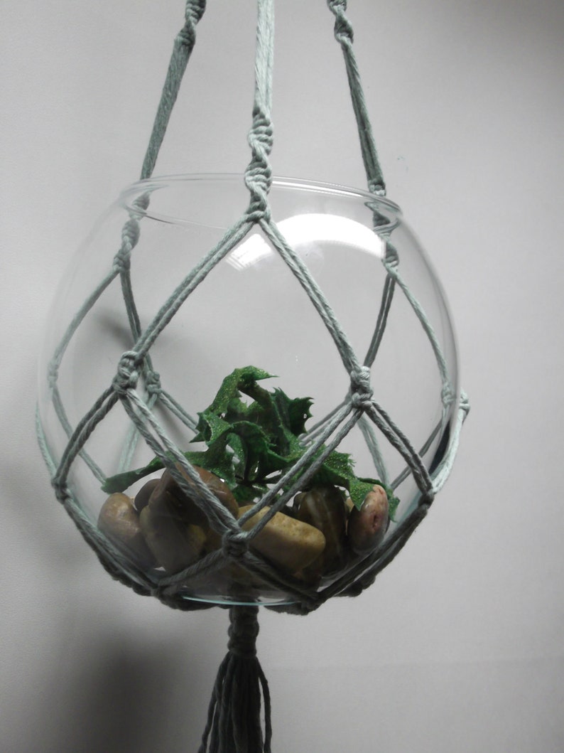 PATTERN! Macrame Plant Hanger. Hanging Planter. Flowerpot Hanger ...