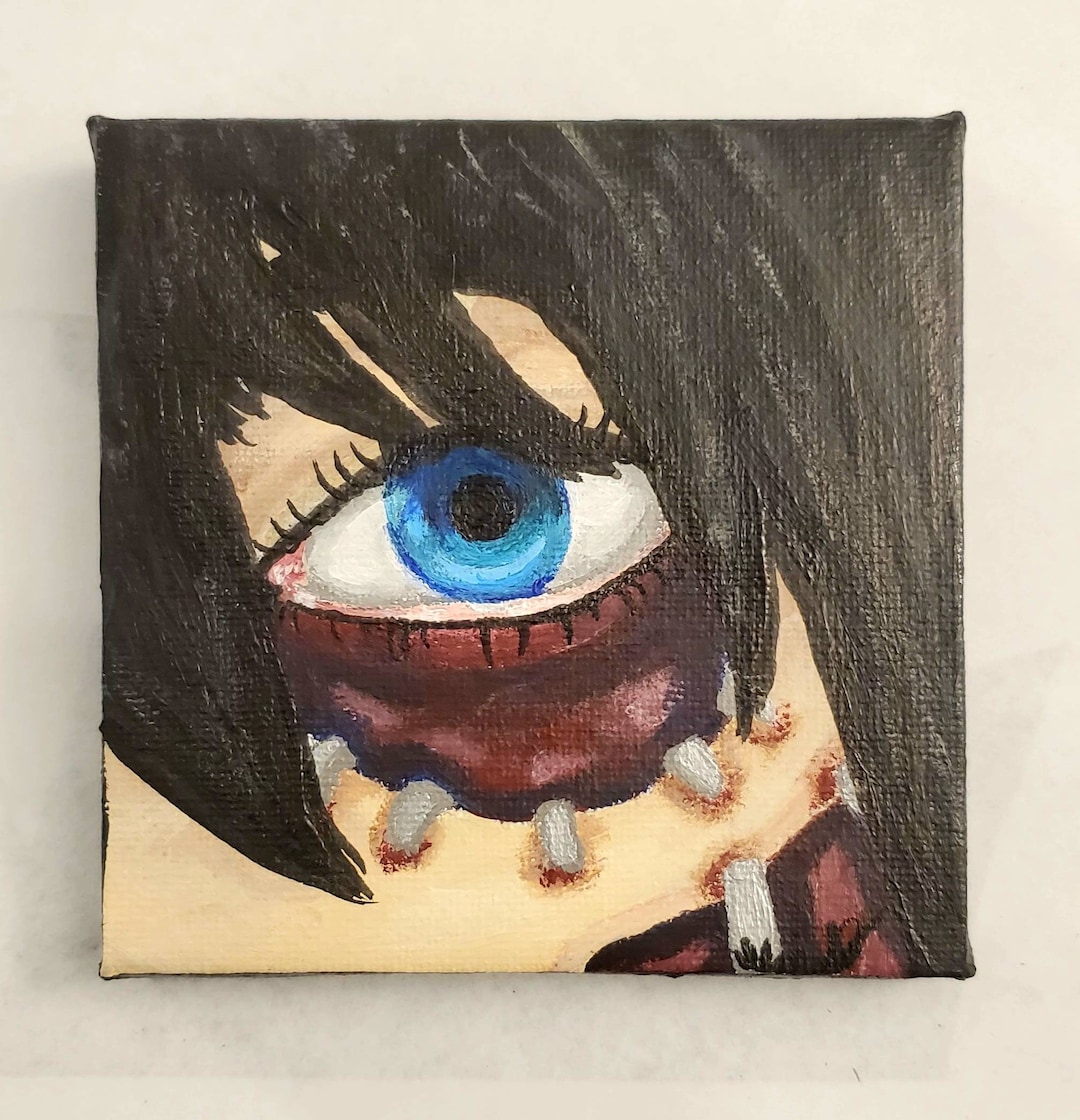 Dabi Eye (4x4in) Acrylic Painting - Etsy
