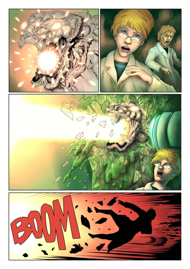 Custom COMIC BOOK PAGE - Etsy