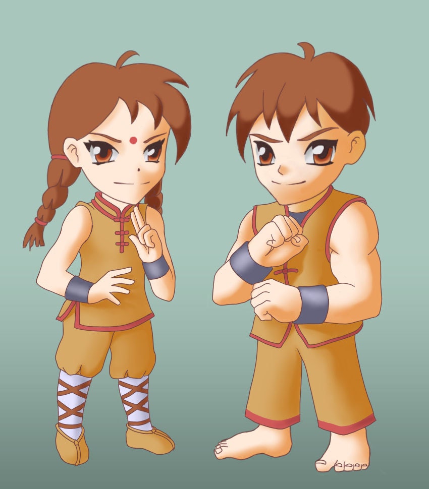 Custom MANGA-CHIBI ILLUSTRATION - Etsy