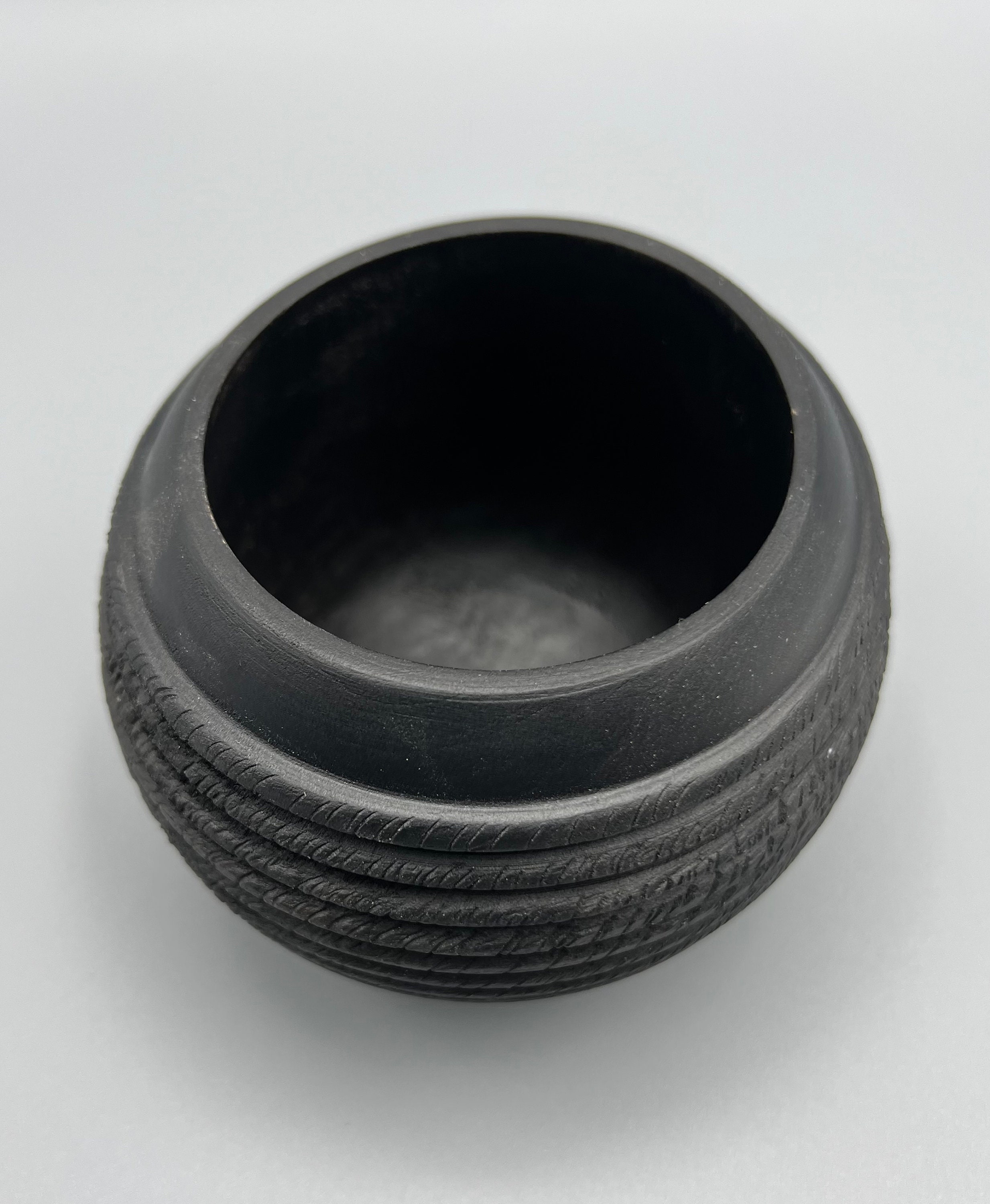 Hackberry Rope Bowl in Black - Etsy