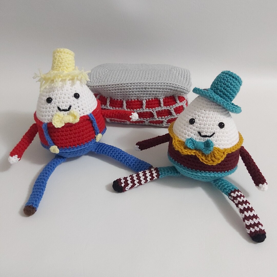 Humpty Dumpty Stuffed Animal Plushie Nursery Rhyme Characters Fairy ...