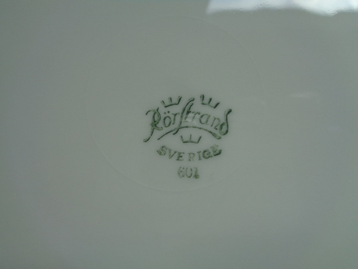 Swedish Vintage Plate Rörstrand Sweden Dinner Plate | Etsy