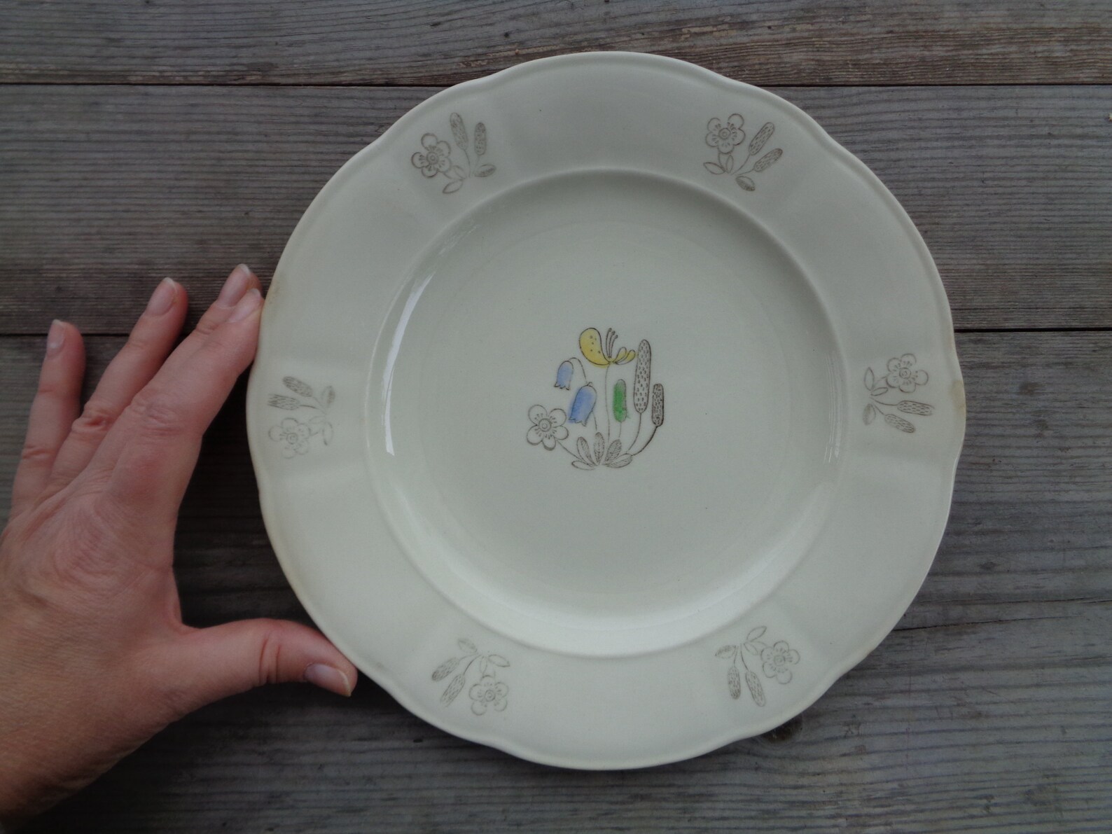 Swedish Vintage Plate Rörstrand Sweden BLOMSTER Dinner Plate - Etsy