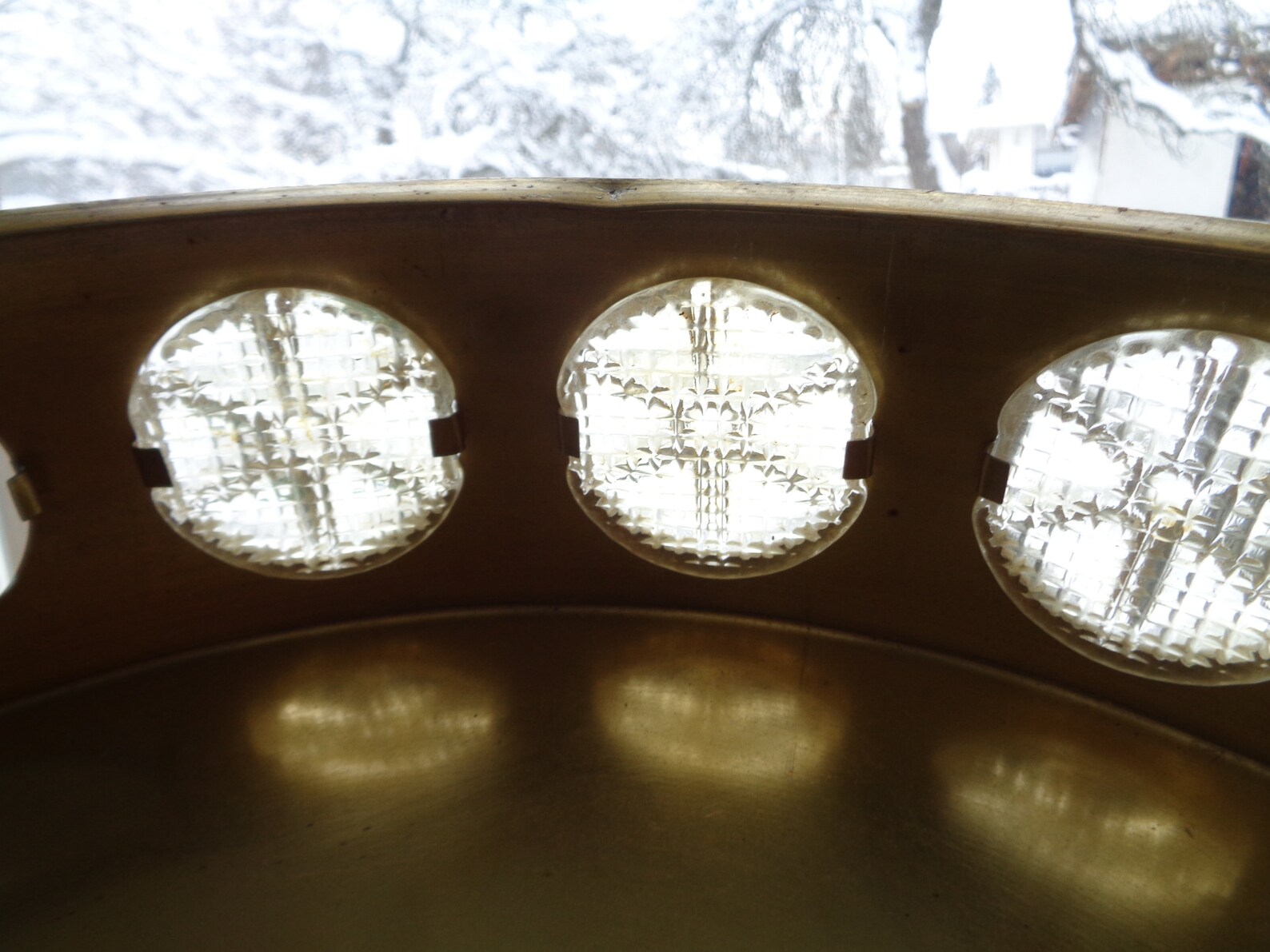 Clear Cast Glass Circle Dia 6 Cm (2 3/8") Replacement for Lamp - Etsy